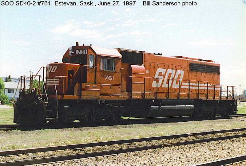 SD40-2 761